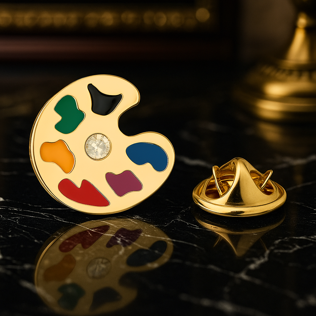 Artist Palette Lapel Pin