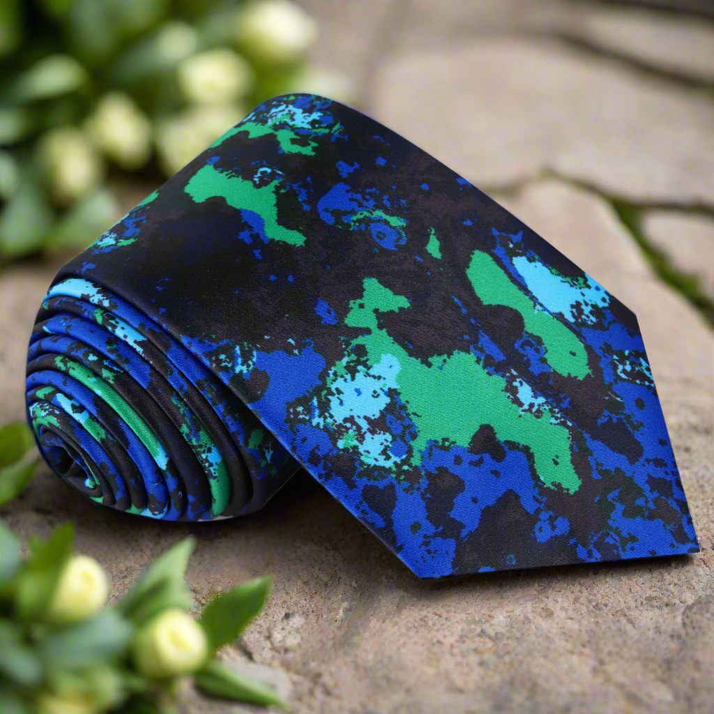 Ink Blot Necktie