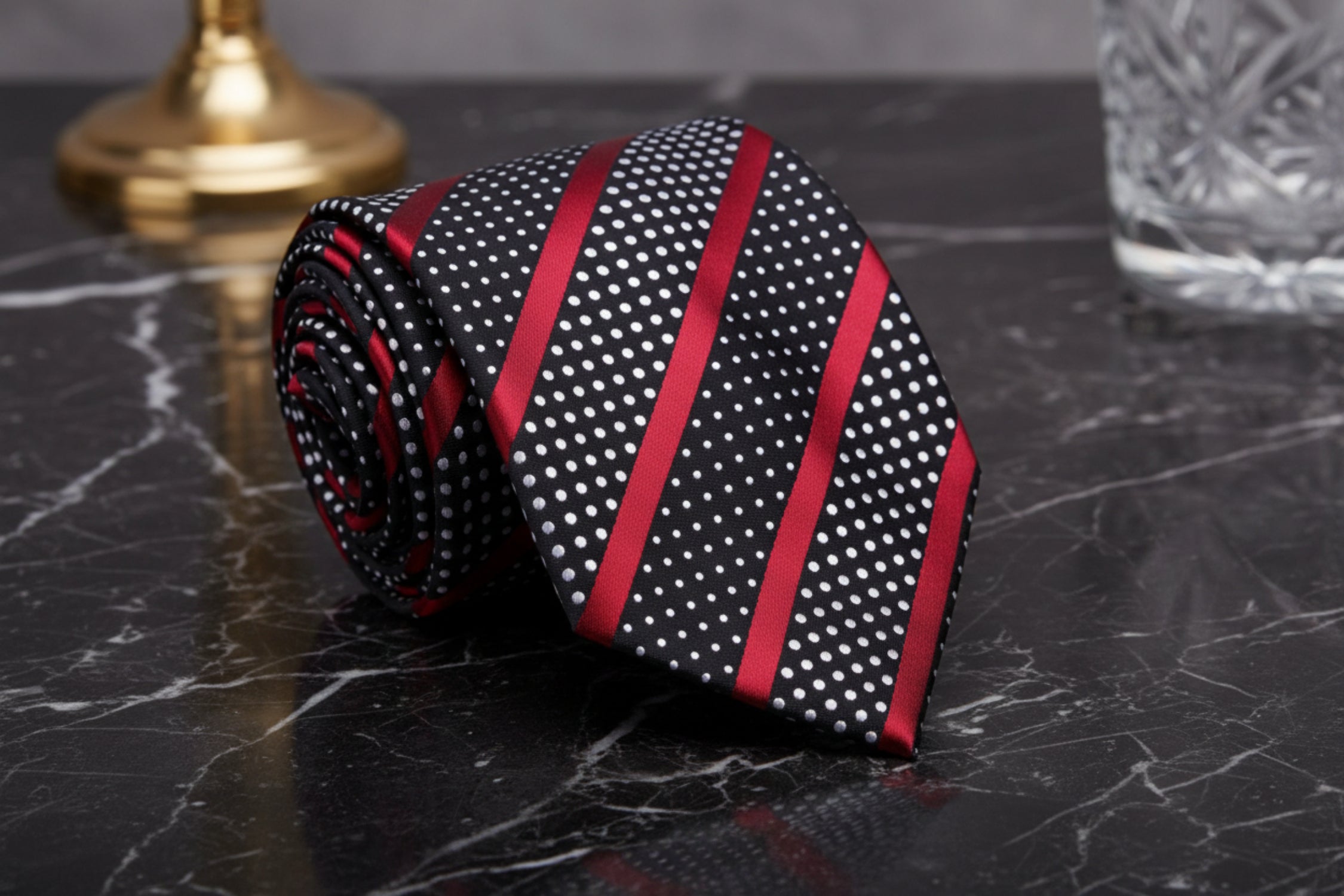 Versatile Stripe Necktie