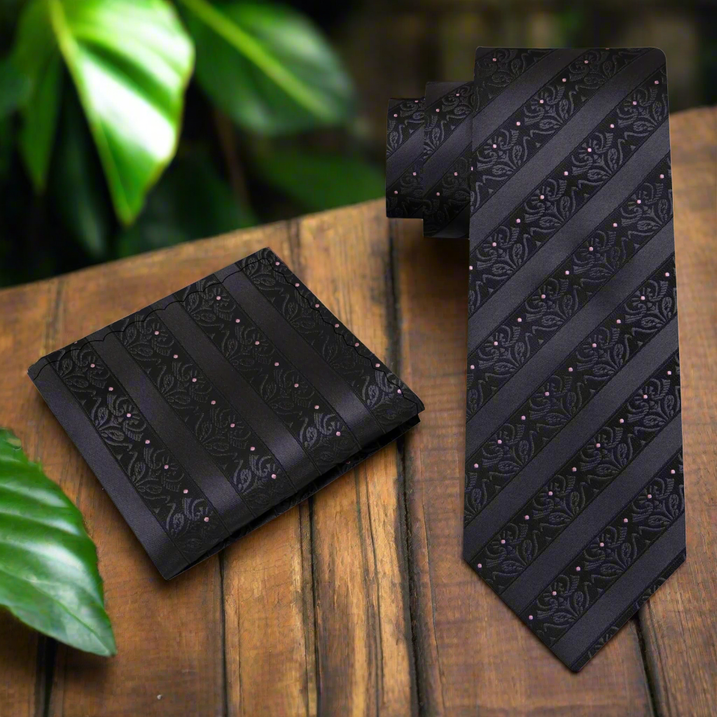 Ultimate Ebony Necktie