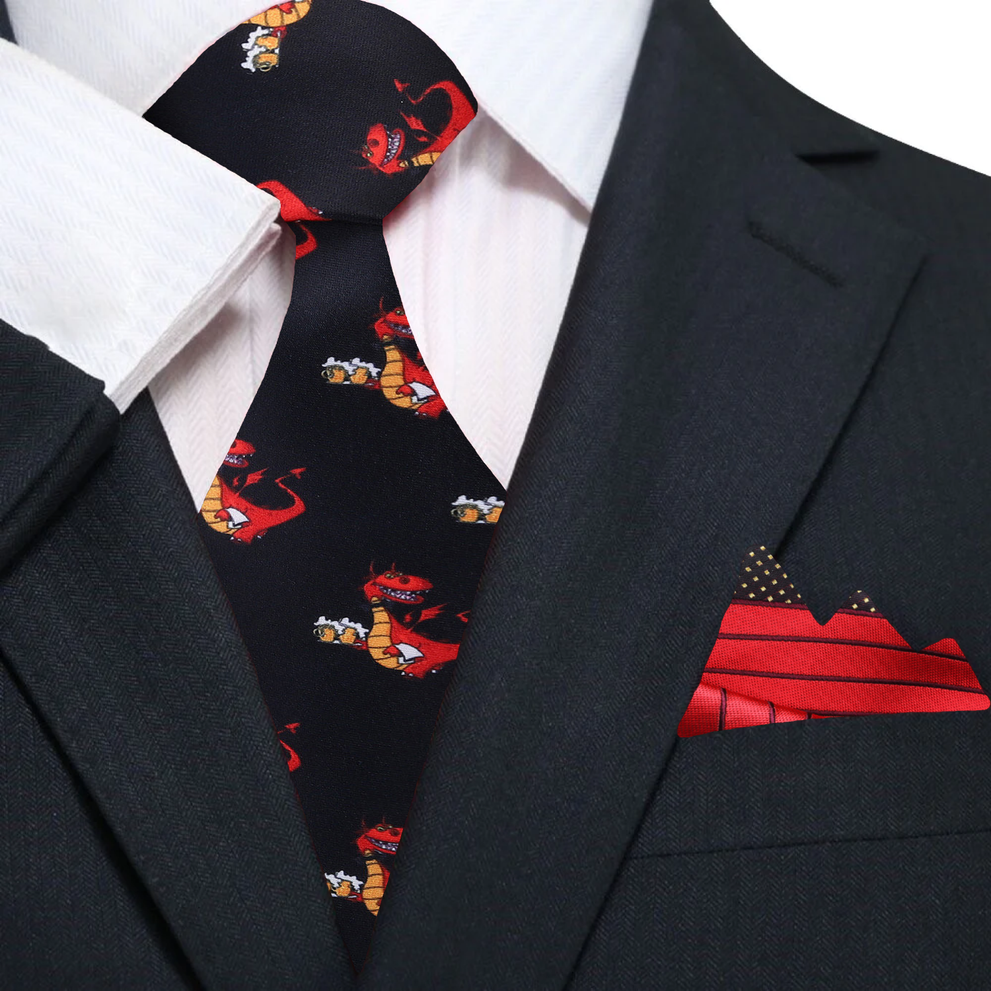 Dragon Butler Necktie