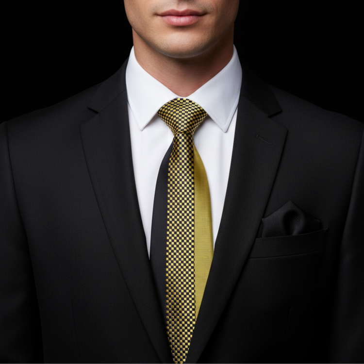 Gold Phantom Necktie