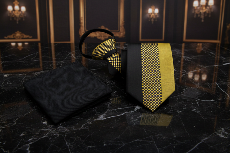 Gold Phantom Necktie
