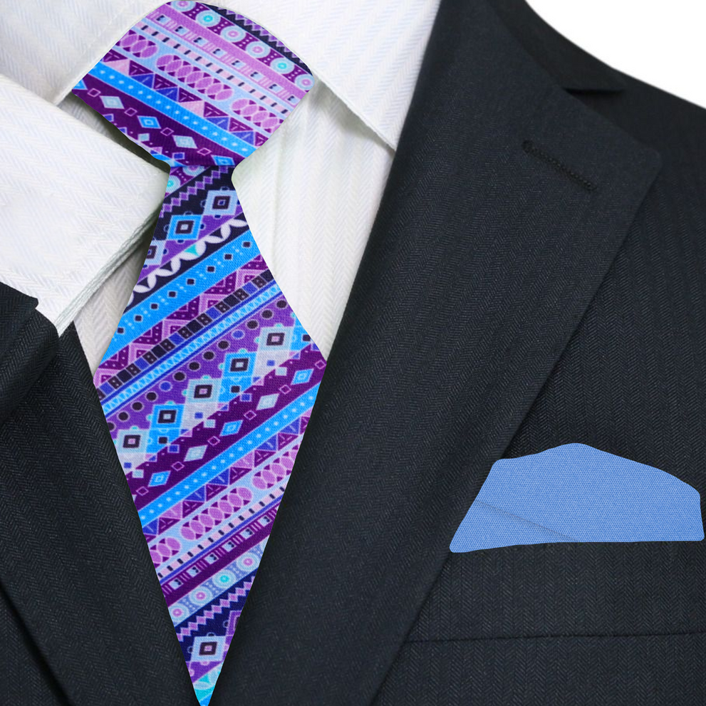 Indigo Illusion Necktie