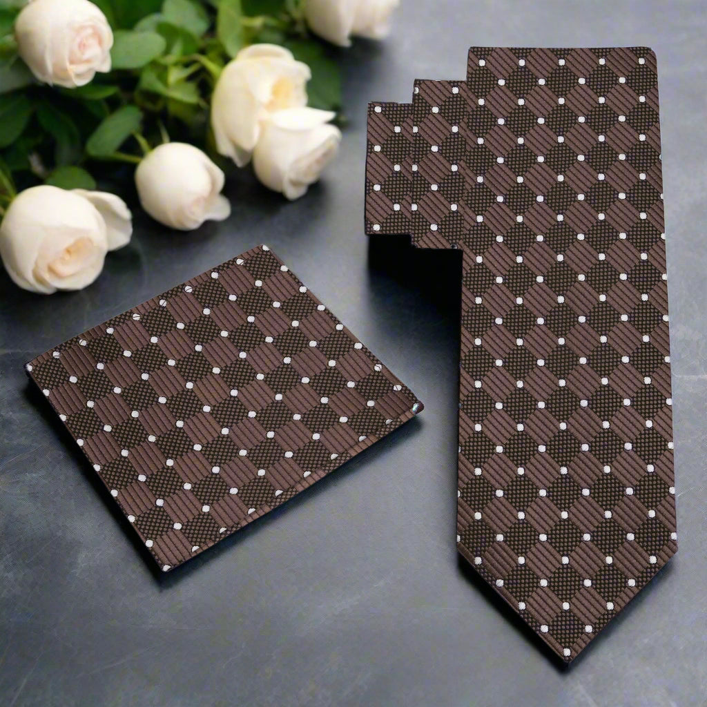 Chocolate Diamonds Necktie