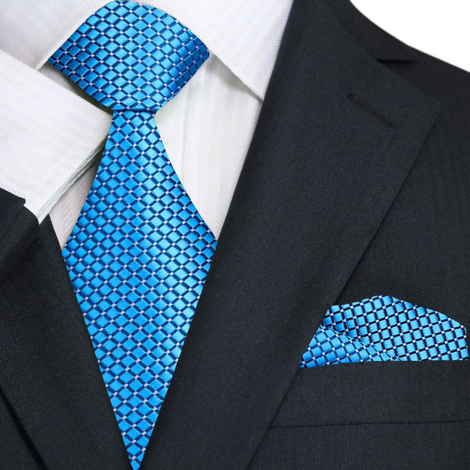 Metallic Geometric Necktie Collection | Modern Shine, Classic Structure