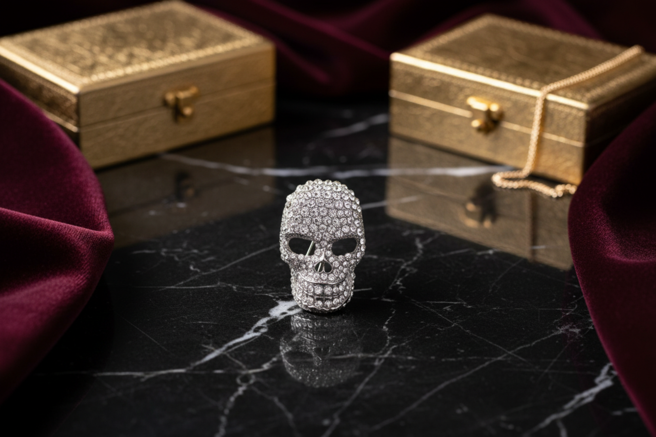 Skull Lapel Pin