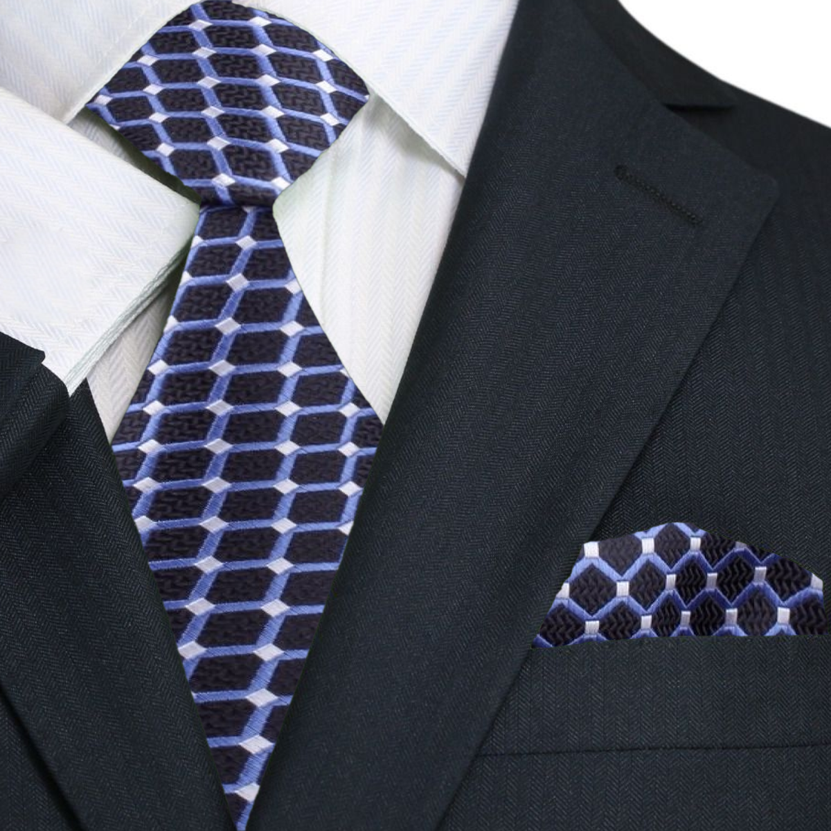 Aristotle Geometric Necktie