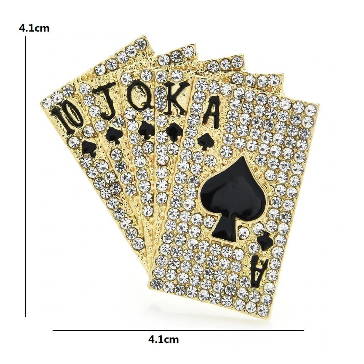 Playing Cards Lapel Pin