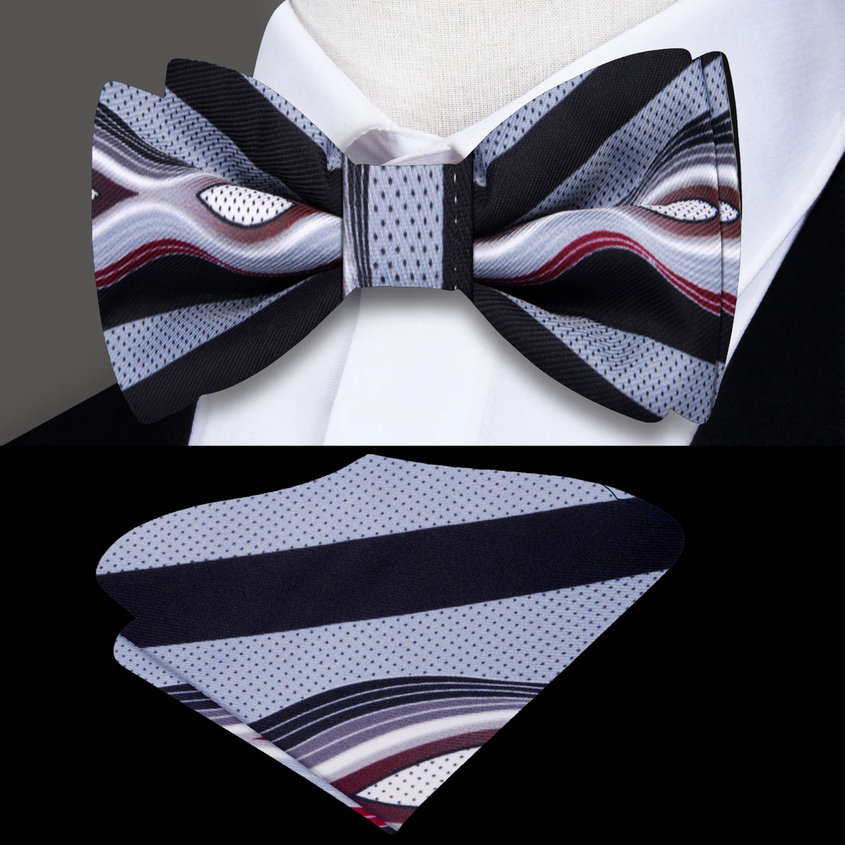 Hall Of Fame Abstract Bow Tie
