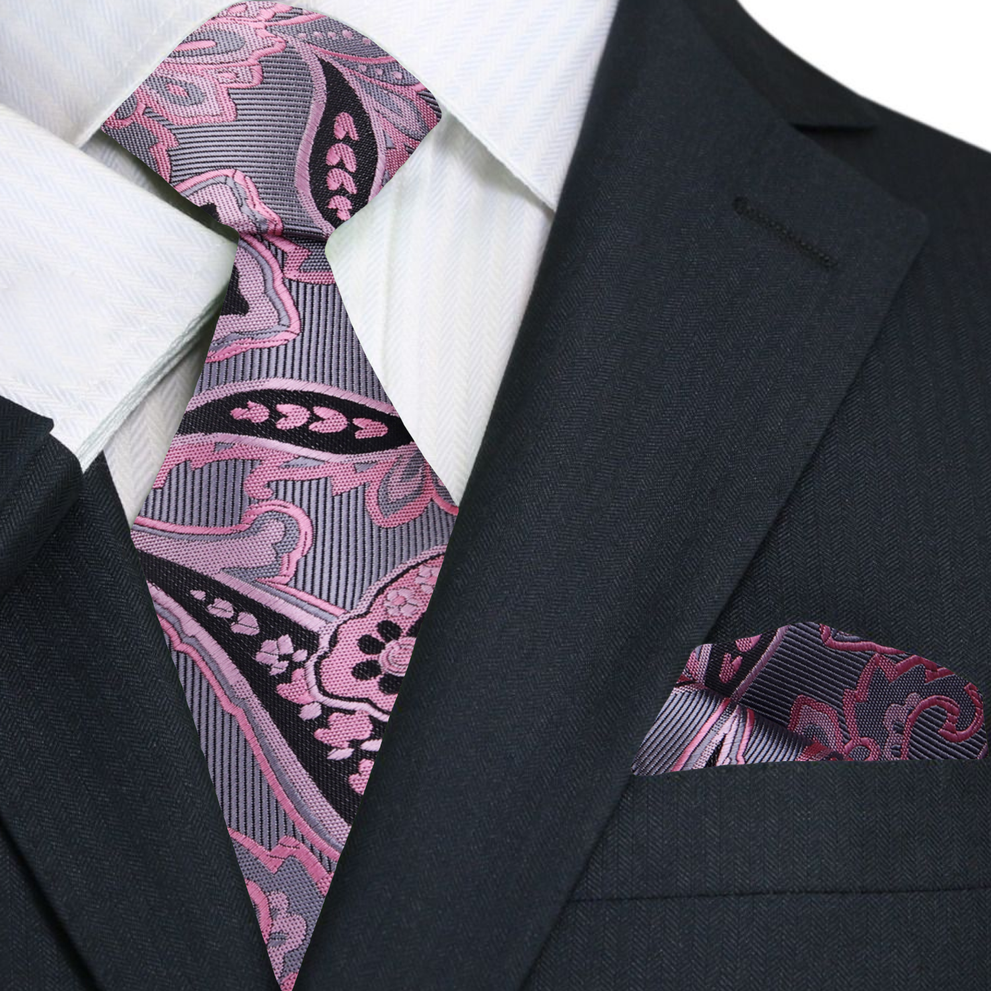 Ashbourne Paisley Necktie