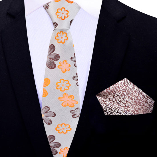 Wildflower Floral Necktie