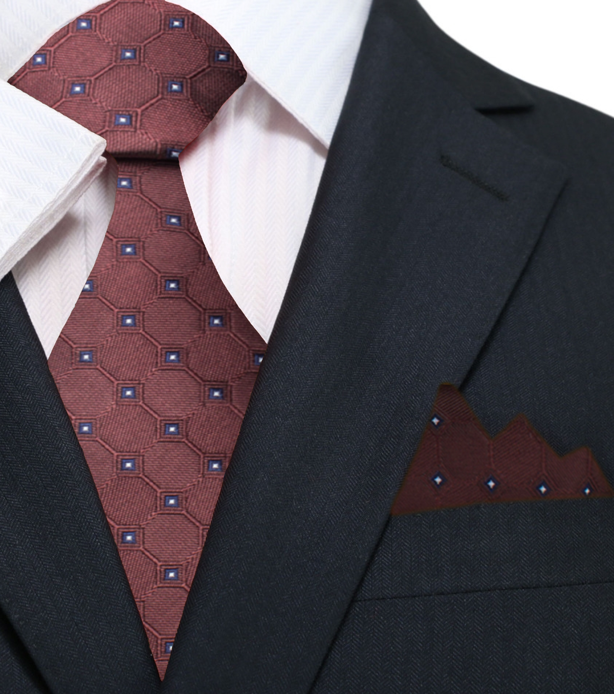 Powerful Geometric Necktie
