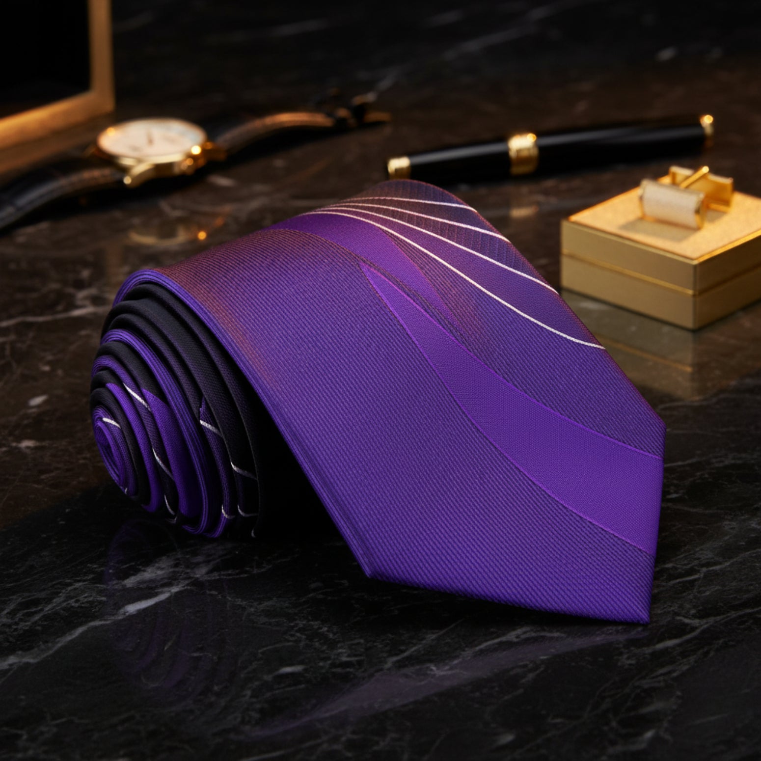 Seam Route Necktie