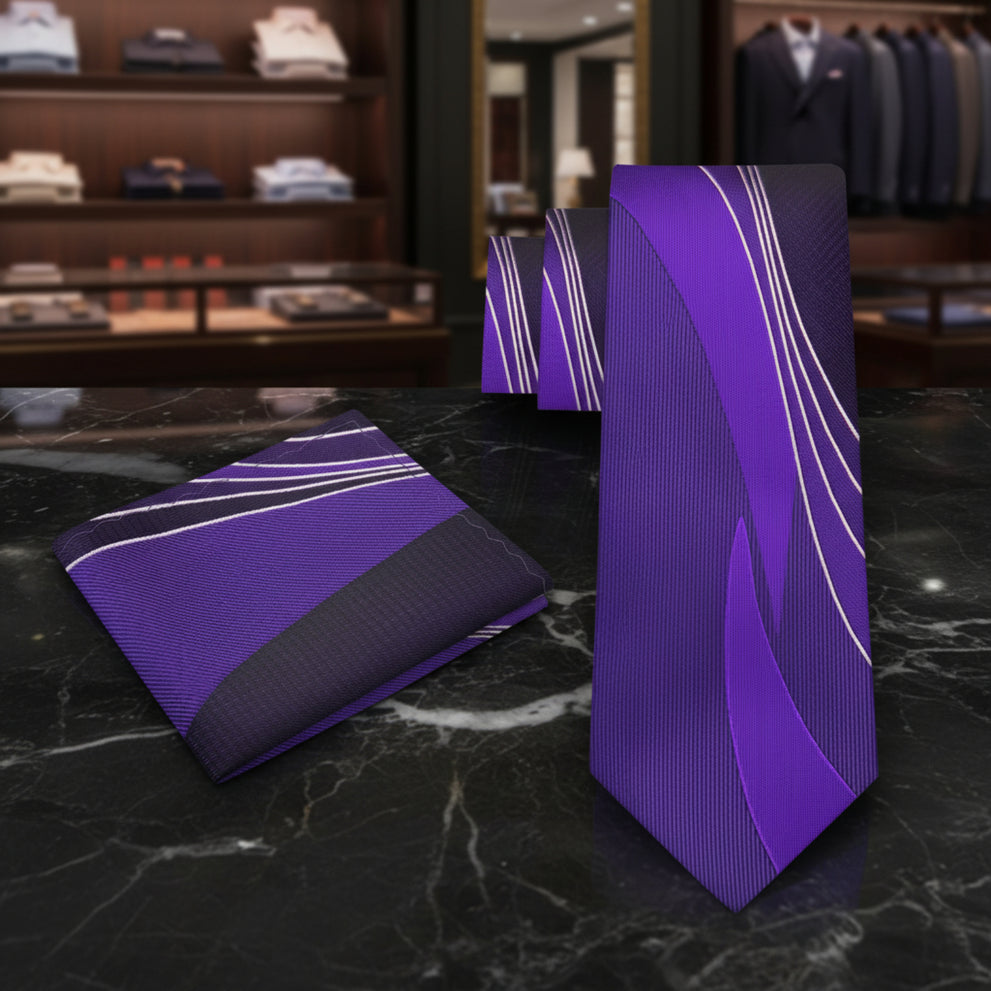 Seam Route Necktie