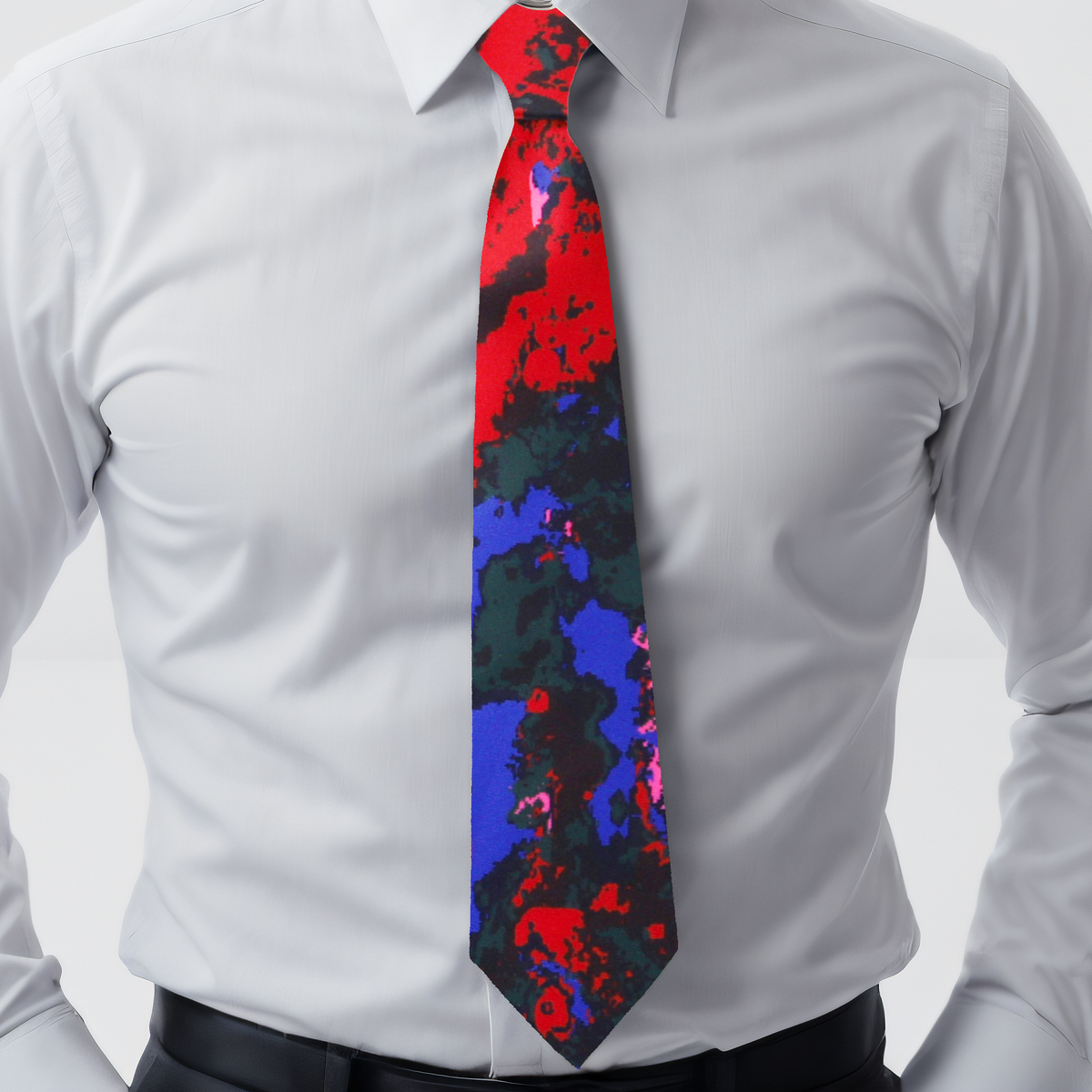 Ink Blot Necktie