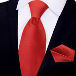 Commodore Red Necktie