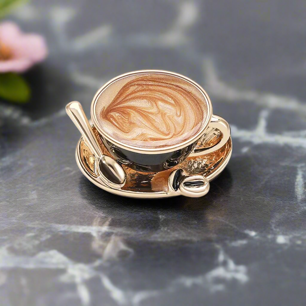 Coffee Lapel Pin