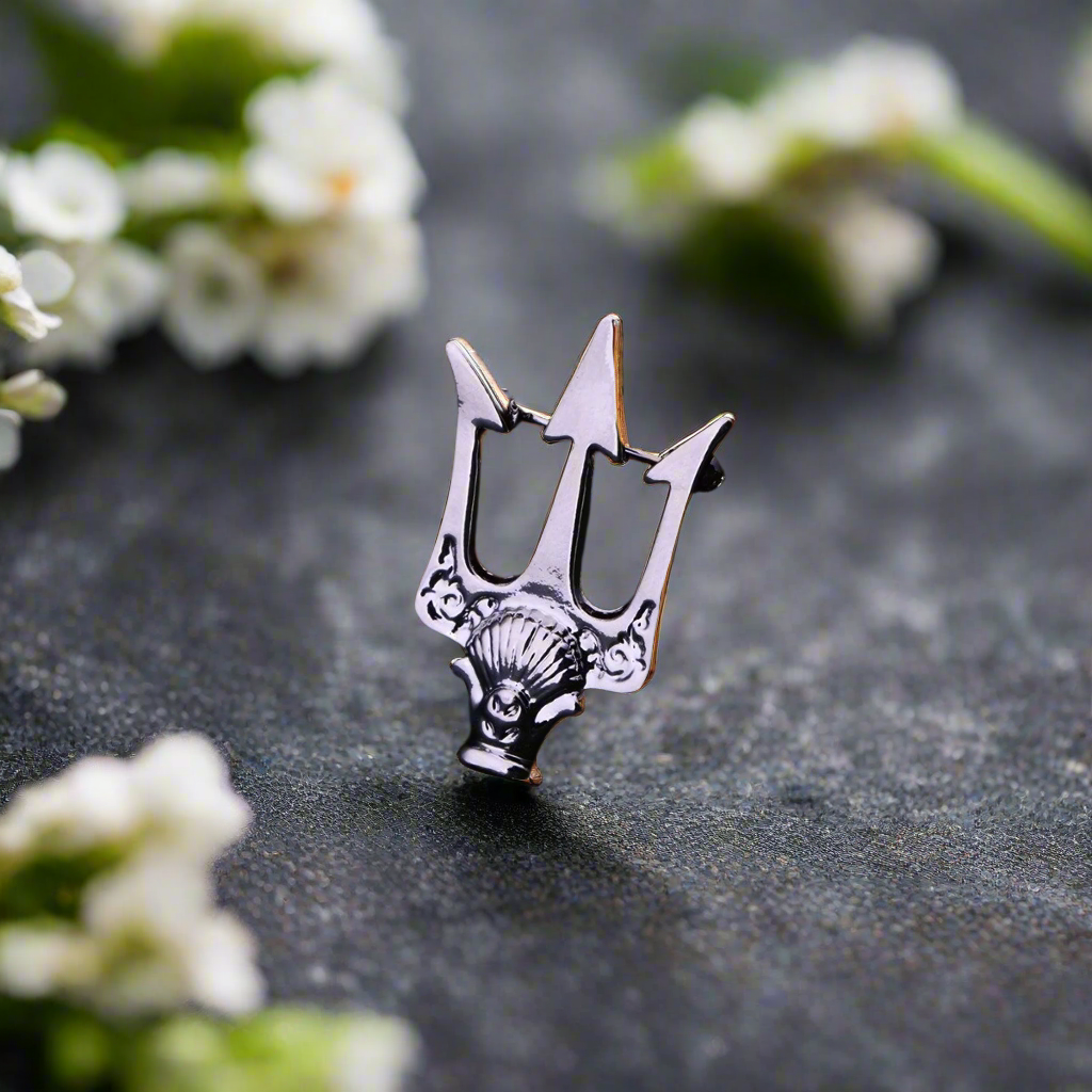 Trident Lapel Pin