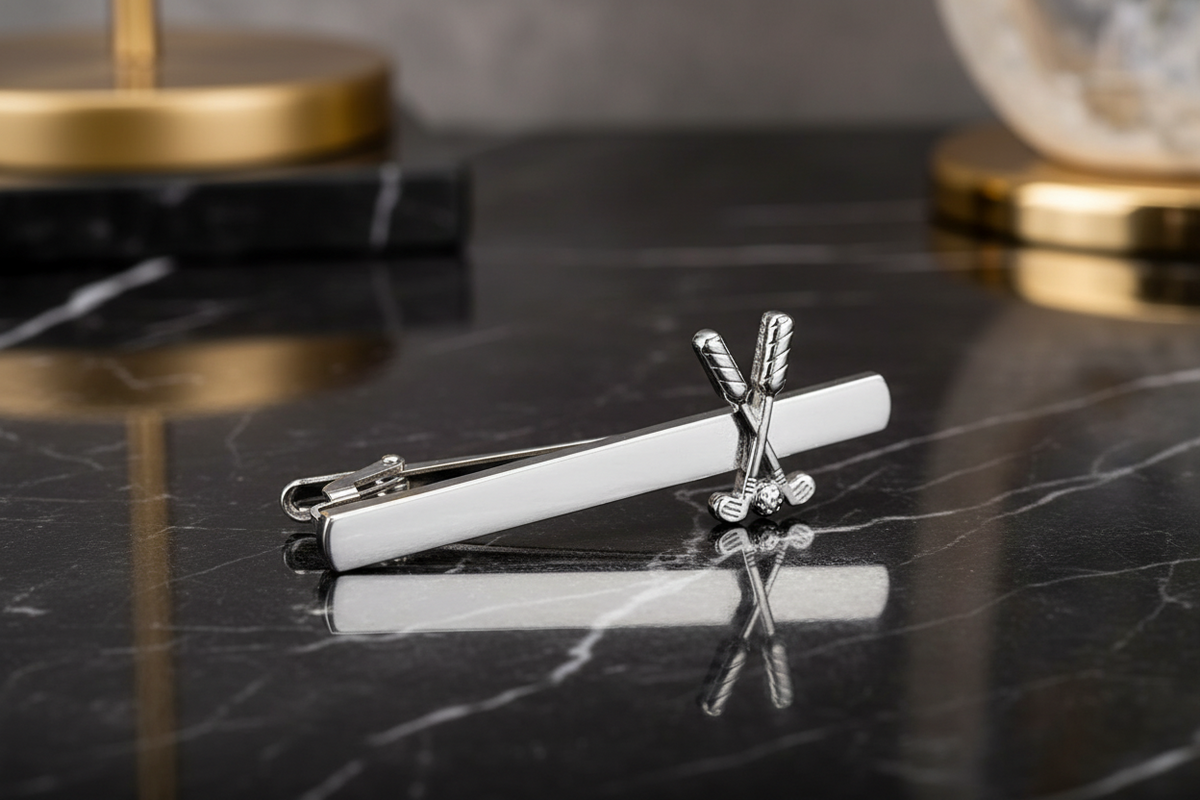 Golf Tie Clip
