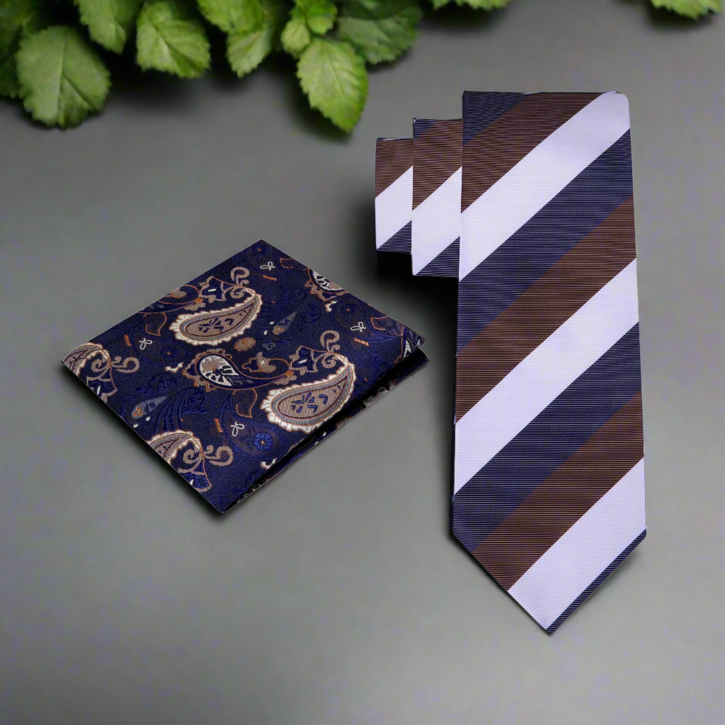 Valorcrest Stripe Necktie