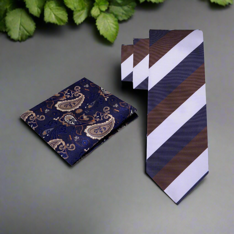 Valorcrest Stripe Necktie