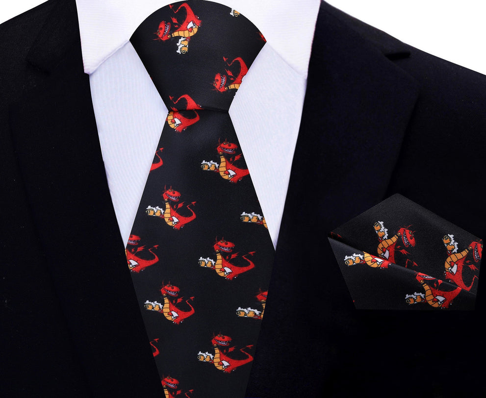 Dragon Butler Necktie