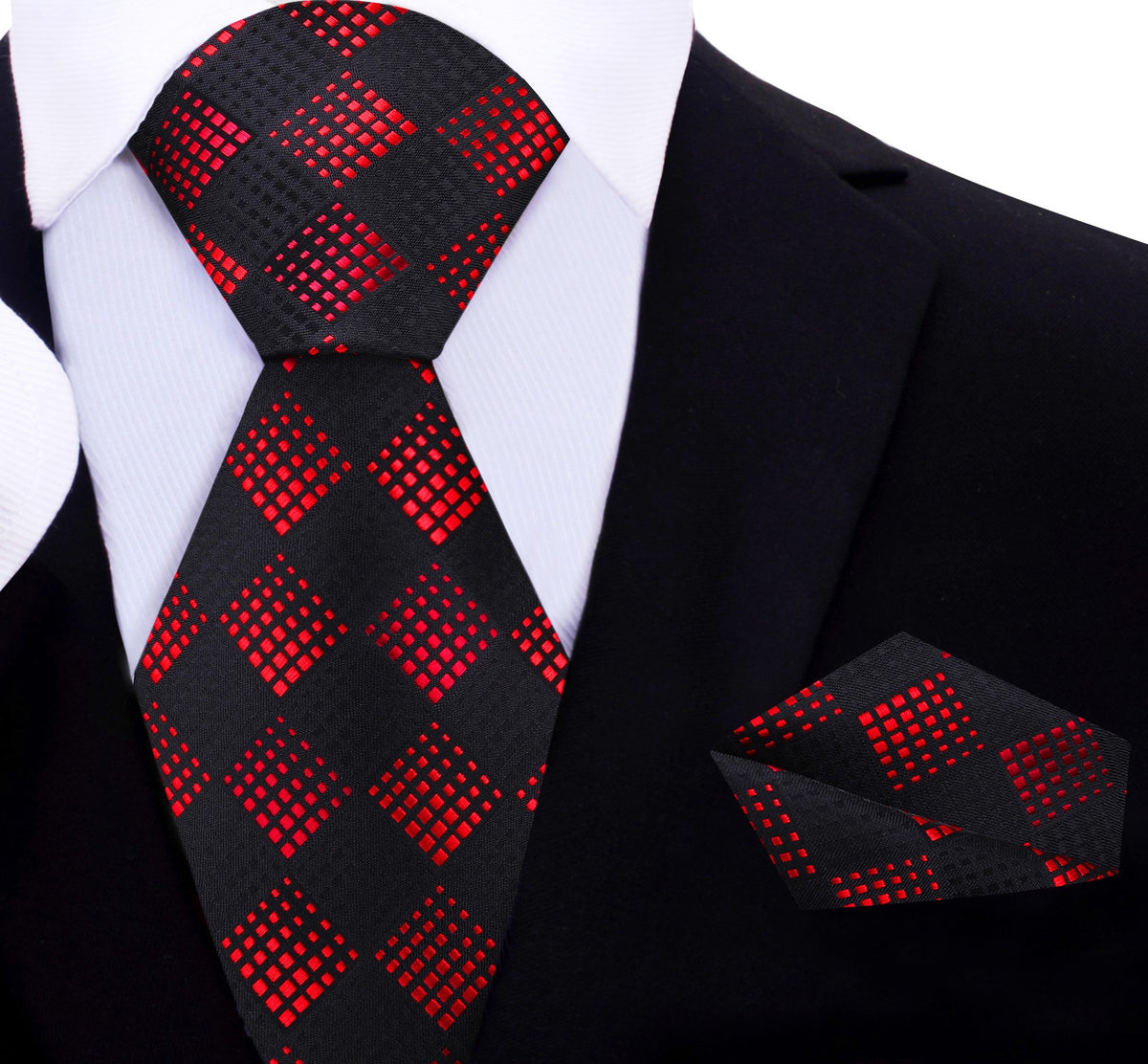 Ultra Modern Geometric Necktie