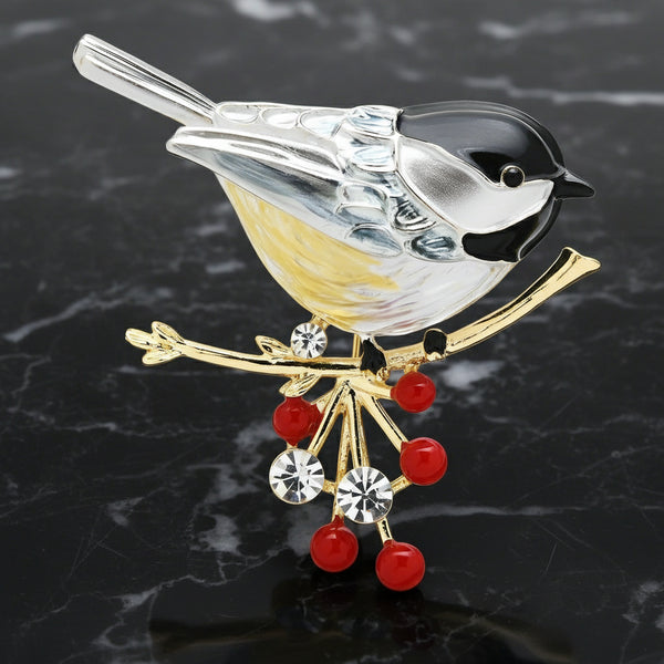 silver robin pin