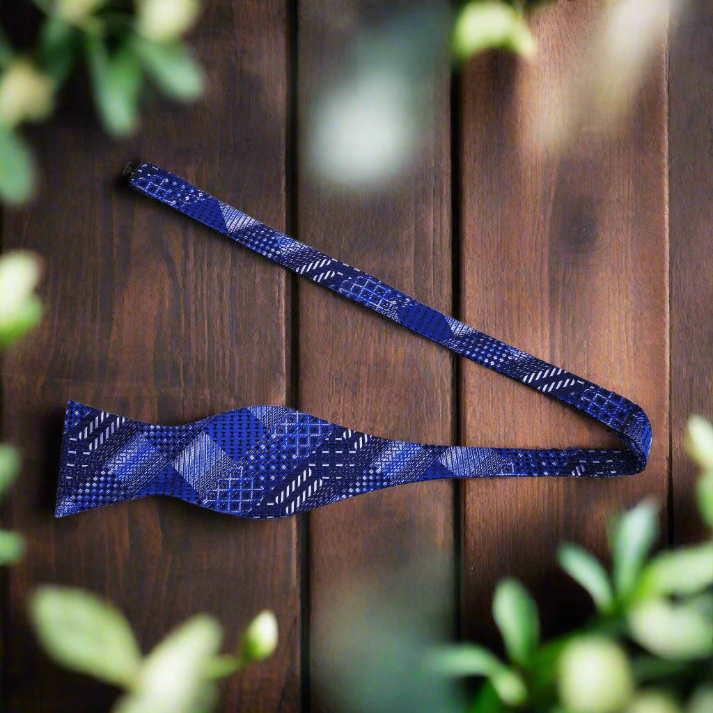 Malibu Geometric Self-Tie Bow Tie