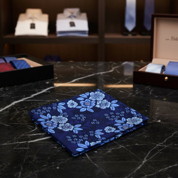 Original Floral Pocket Square