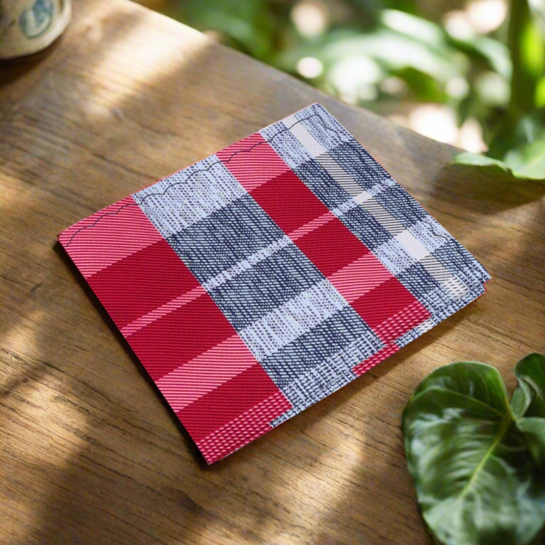 Levitate Plaid Pocket Square