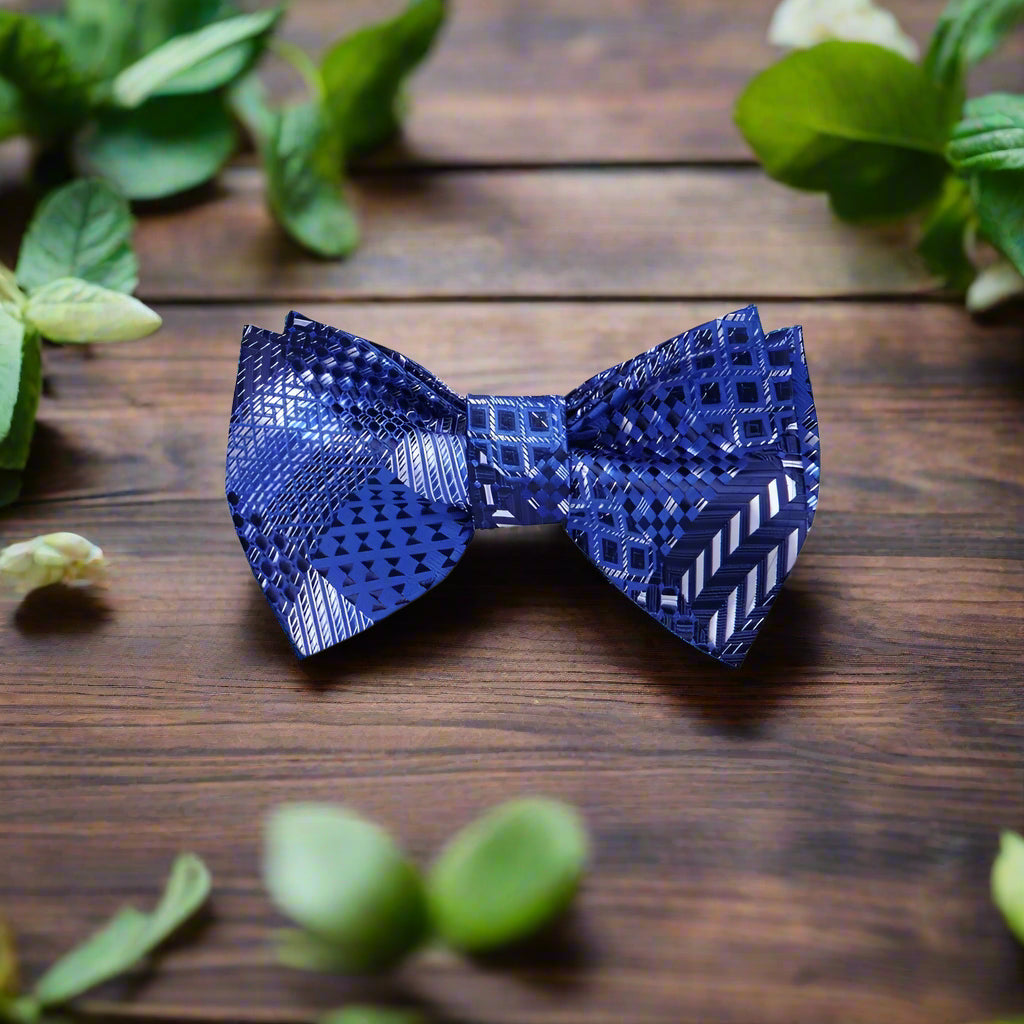 Malibu Geometric Self-Tie Bow Tie