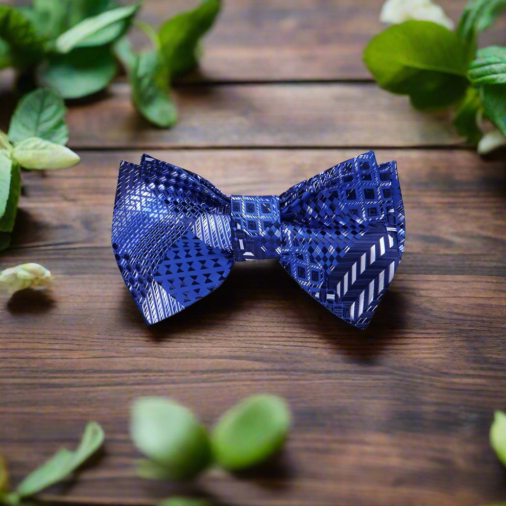 Malibu Geometric Self-Tie Bow Tie