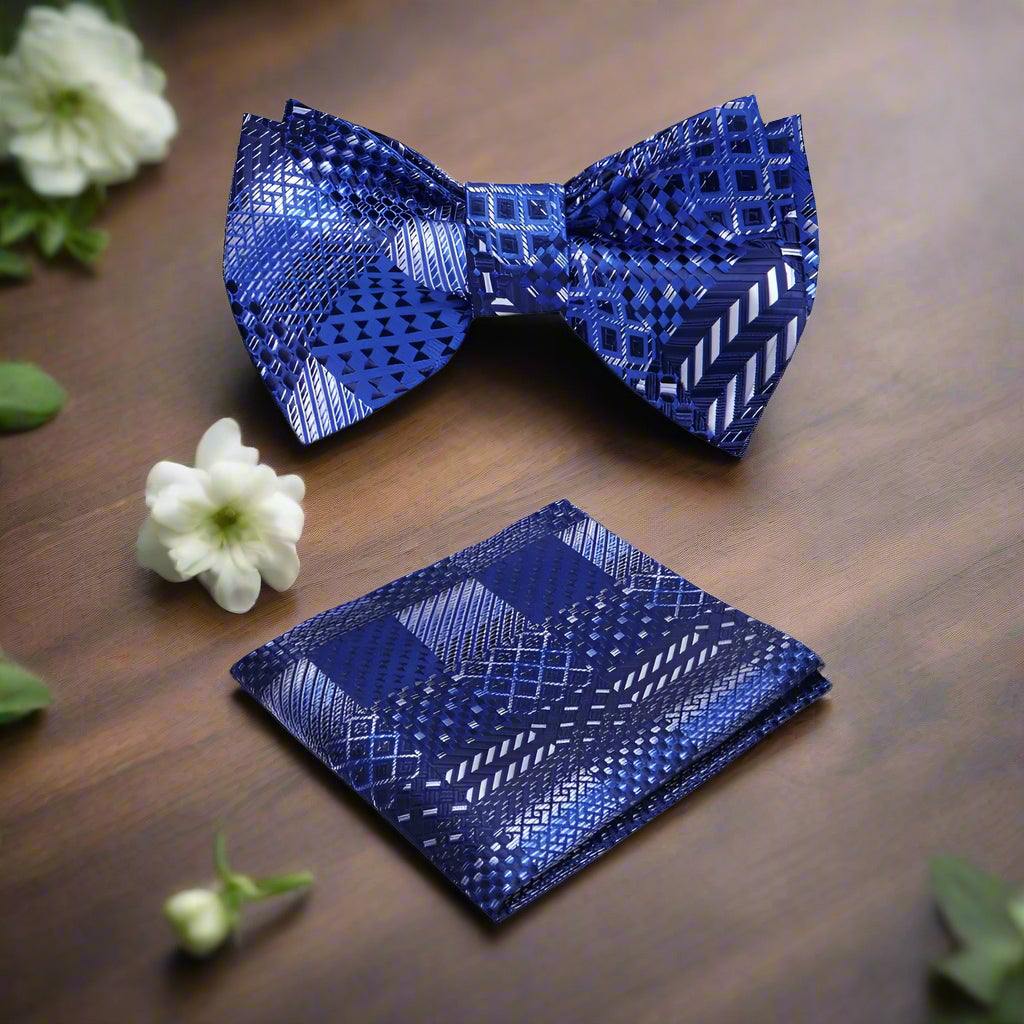 Malibu Geometric Self-Tie Bow Tie