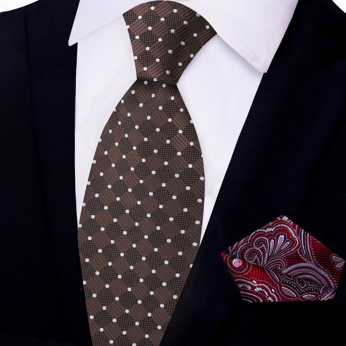 Chocolate Diamonds Necktie