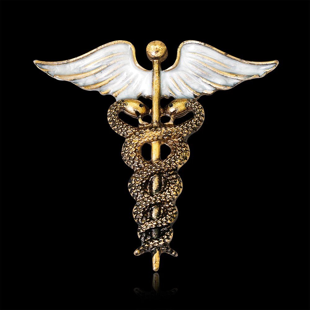 Caduceus Lapel Pin