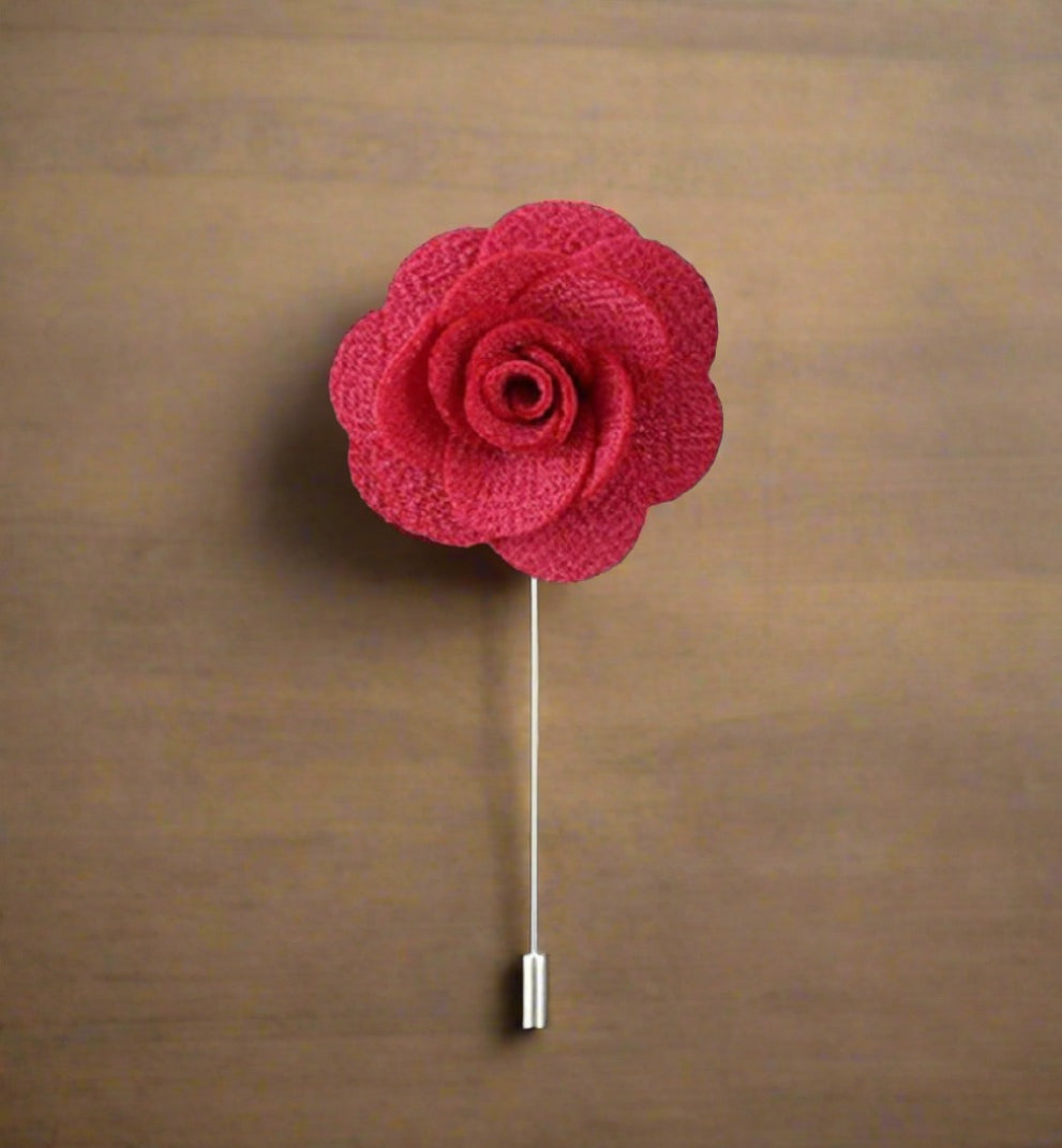 Luxury Flower Lapel Pin