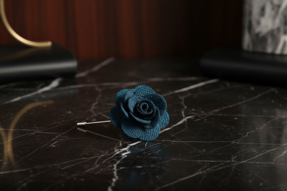 Luxury Flower Lapel Pin