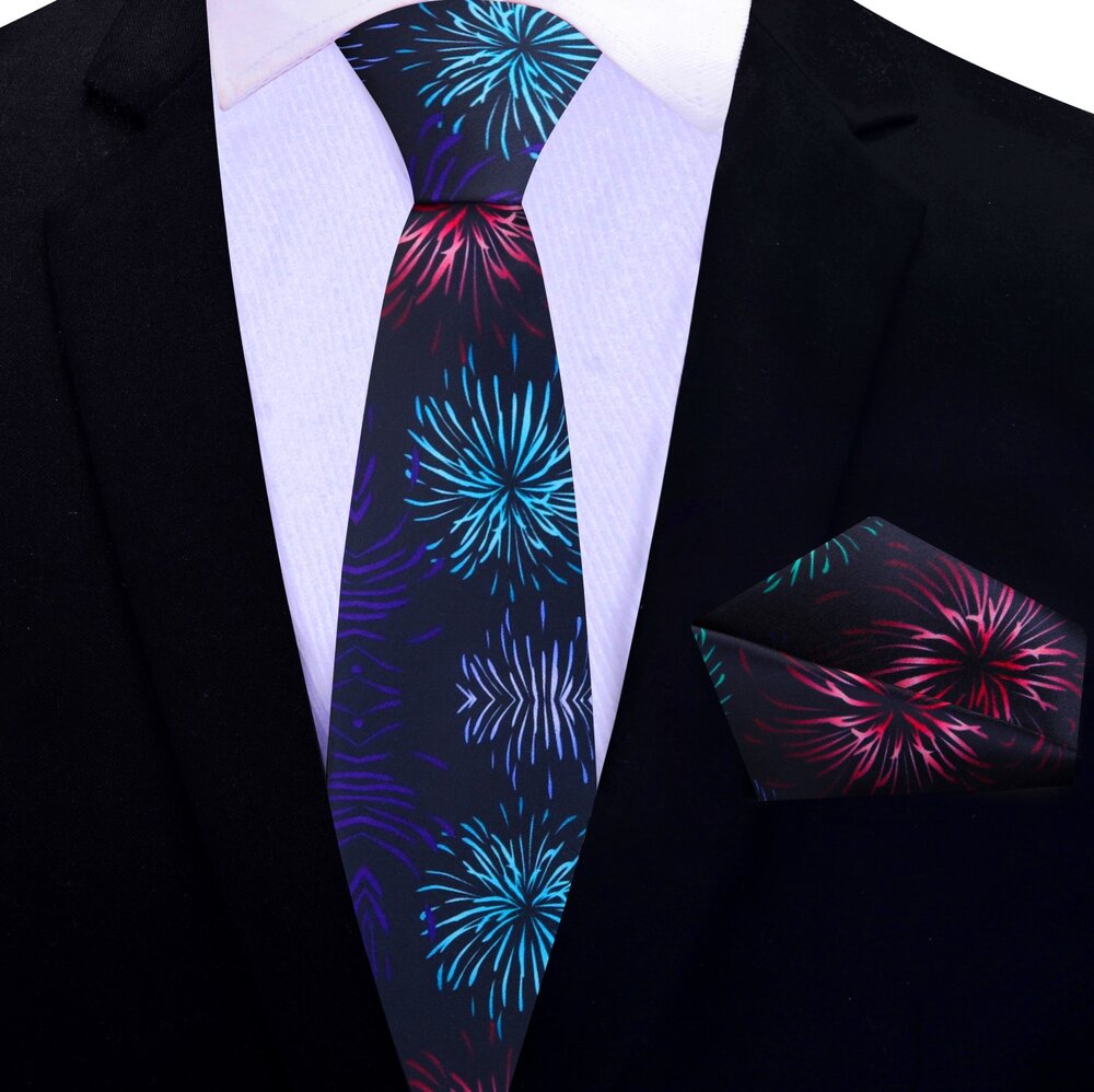 Fireworks Necktie