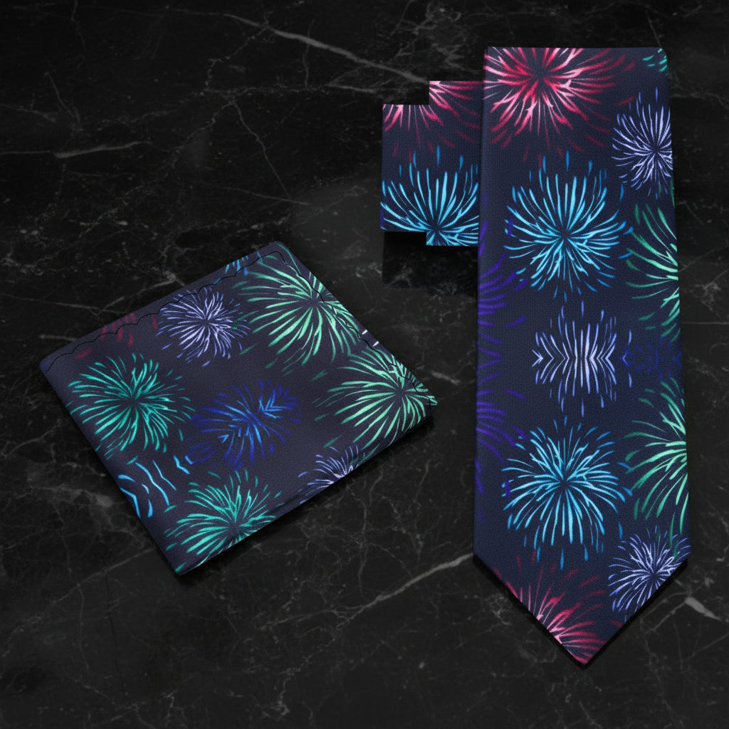 Fireworks Necktie
