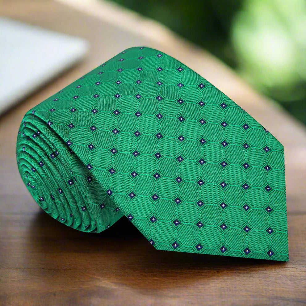 Powerful Geometric Necktie