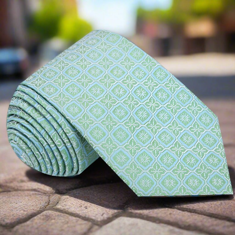 mint pattern tie