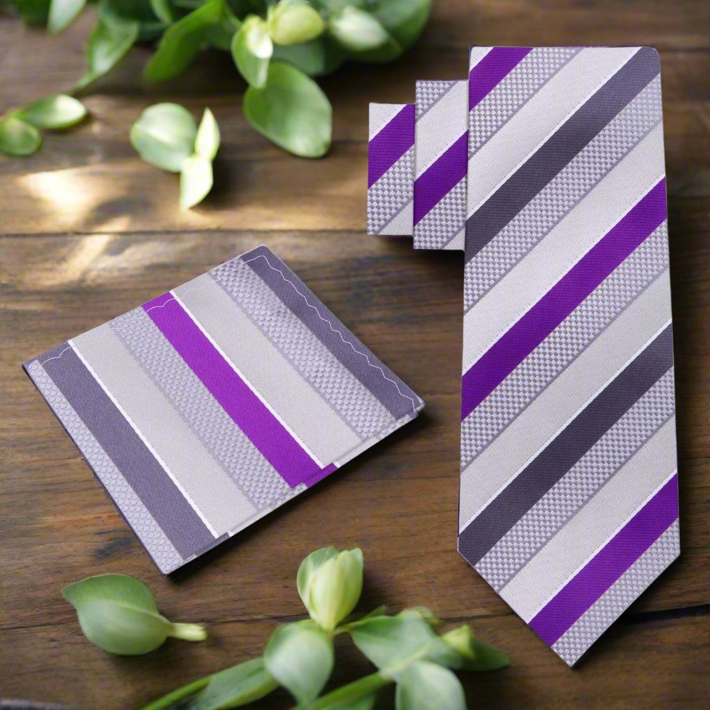 Cascade Stripe Tie