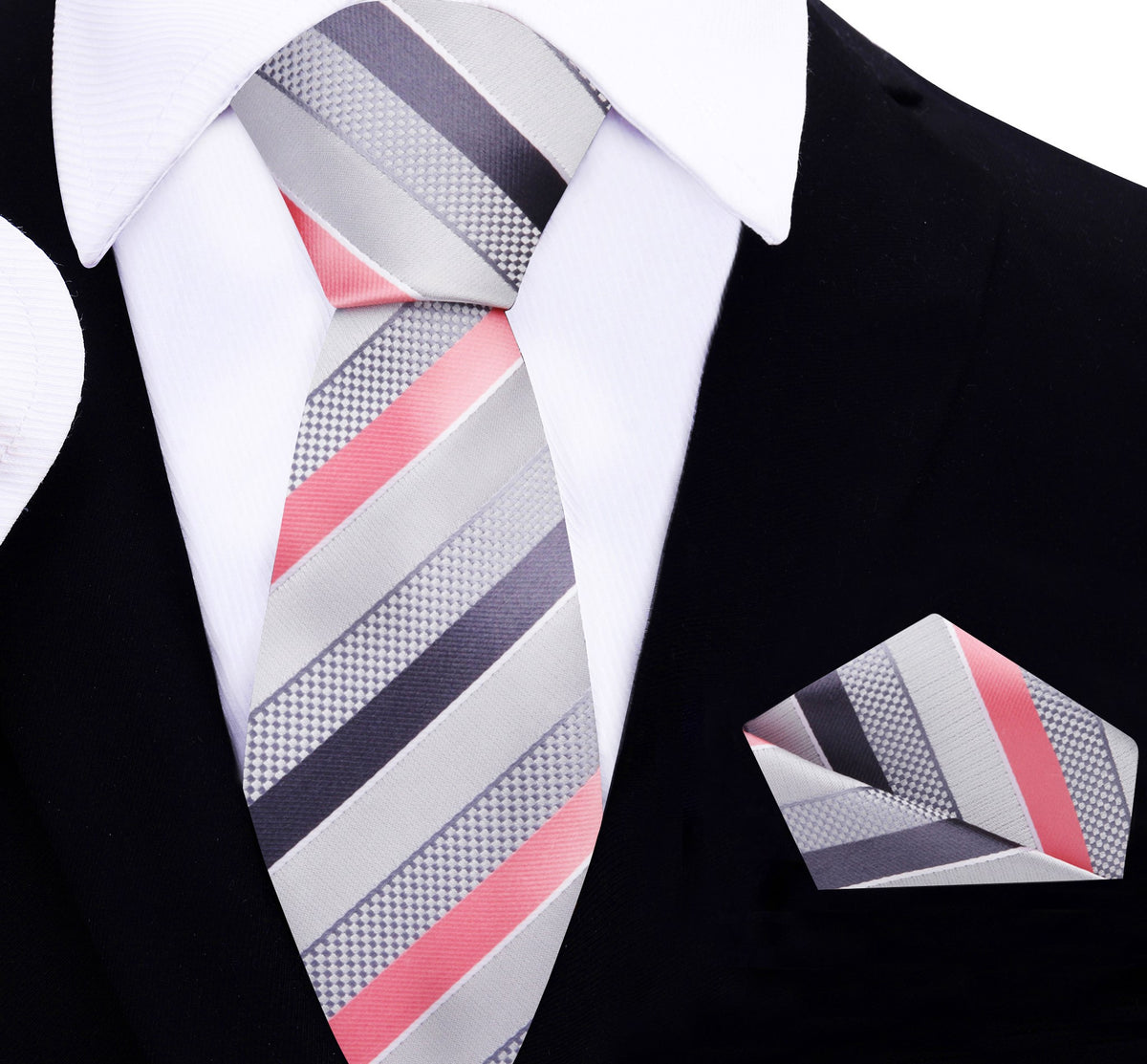 Cascade Stripe Necktie