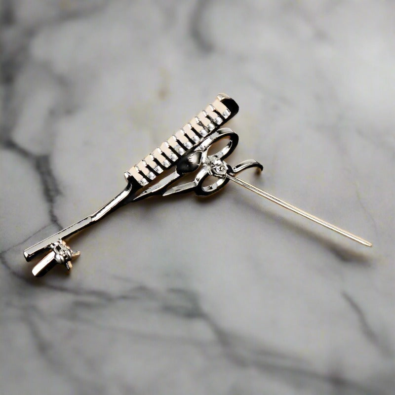 Luxury Barber Lapel Pin