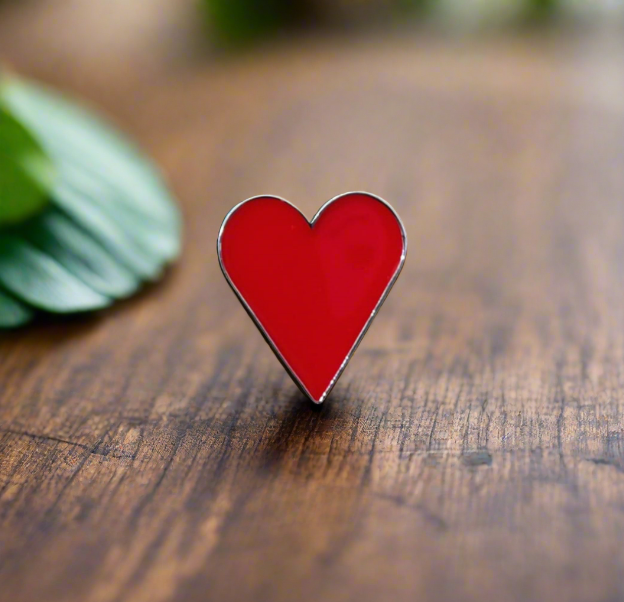Red Heart Lapel Pin