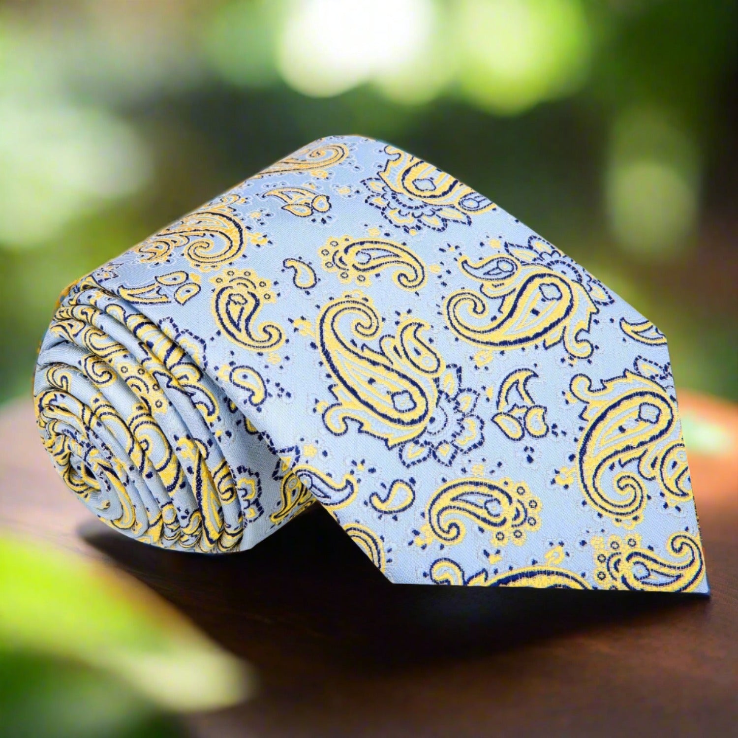 Yellow Paisley Pattern
