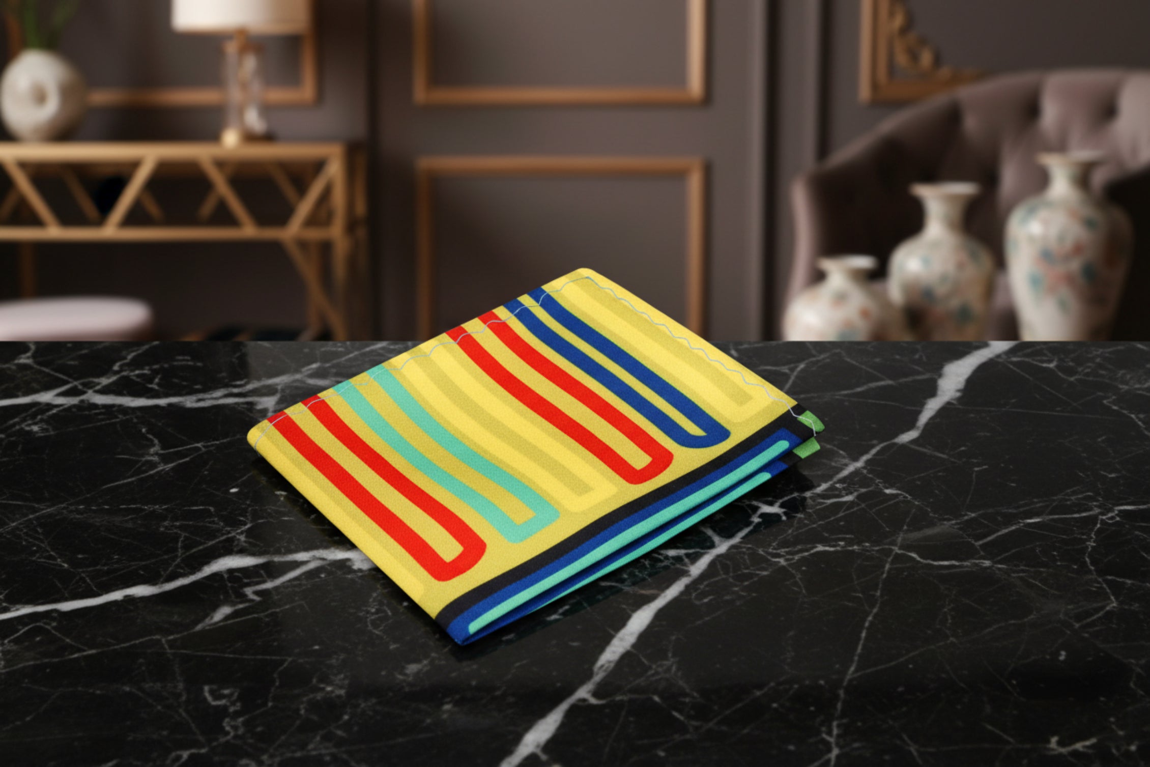 Abstract Modern Art Pocket Square