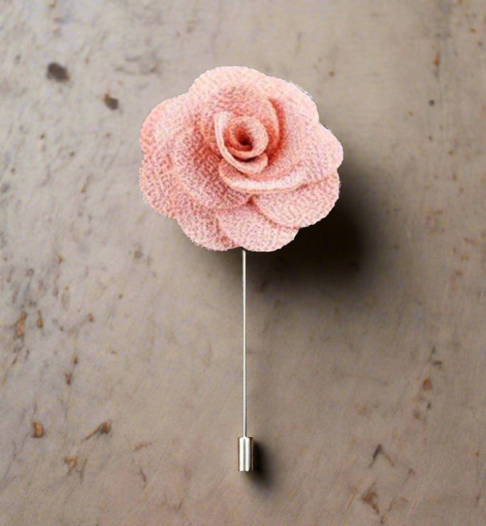 Luxury Flower Lapel Pin